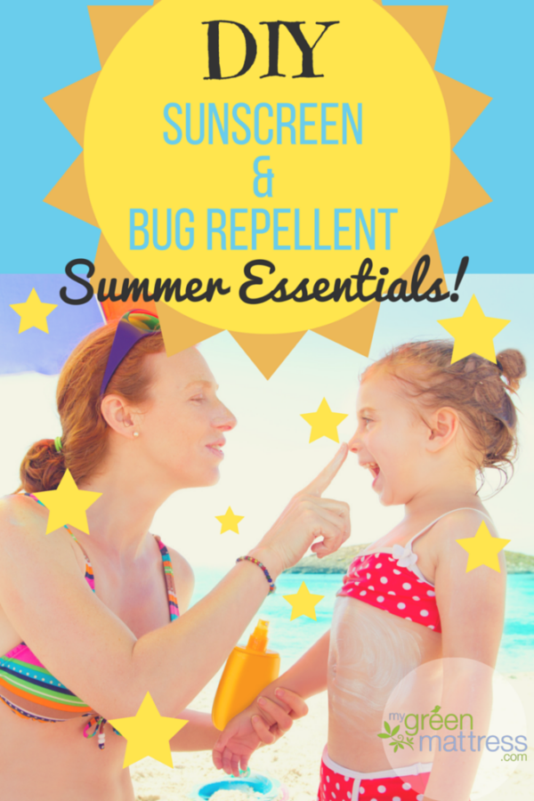 Get Ready for Summer: DIY Sunscreen & Bug Repellent | My Green Mattress