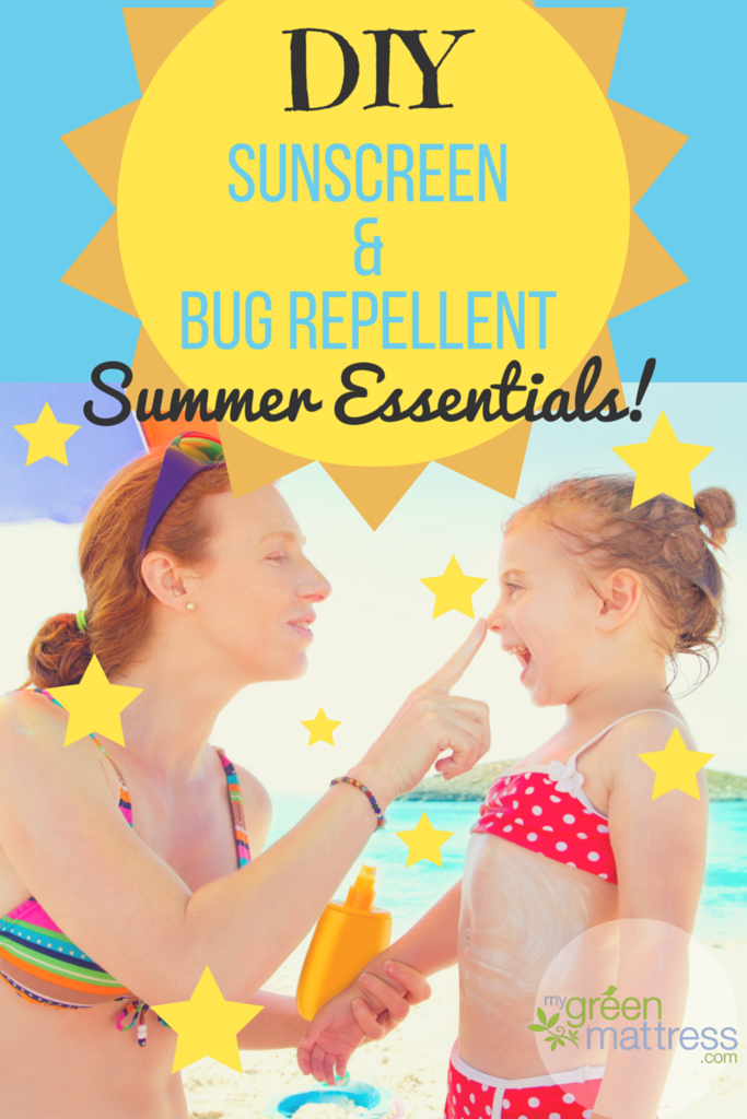 Get Ready for Summer: DIY Sunscreen & Bug Repellent | My Green Mattress